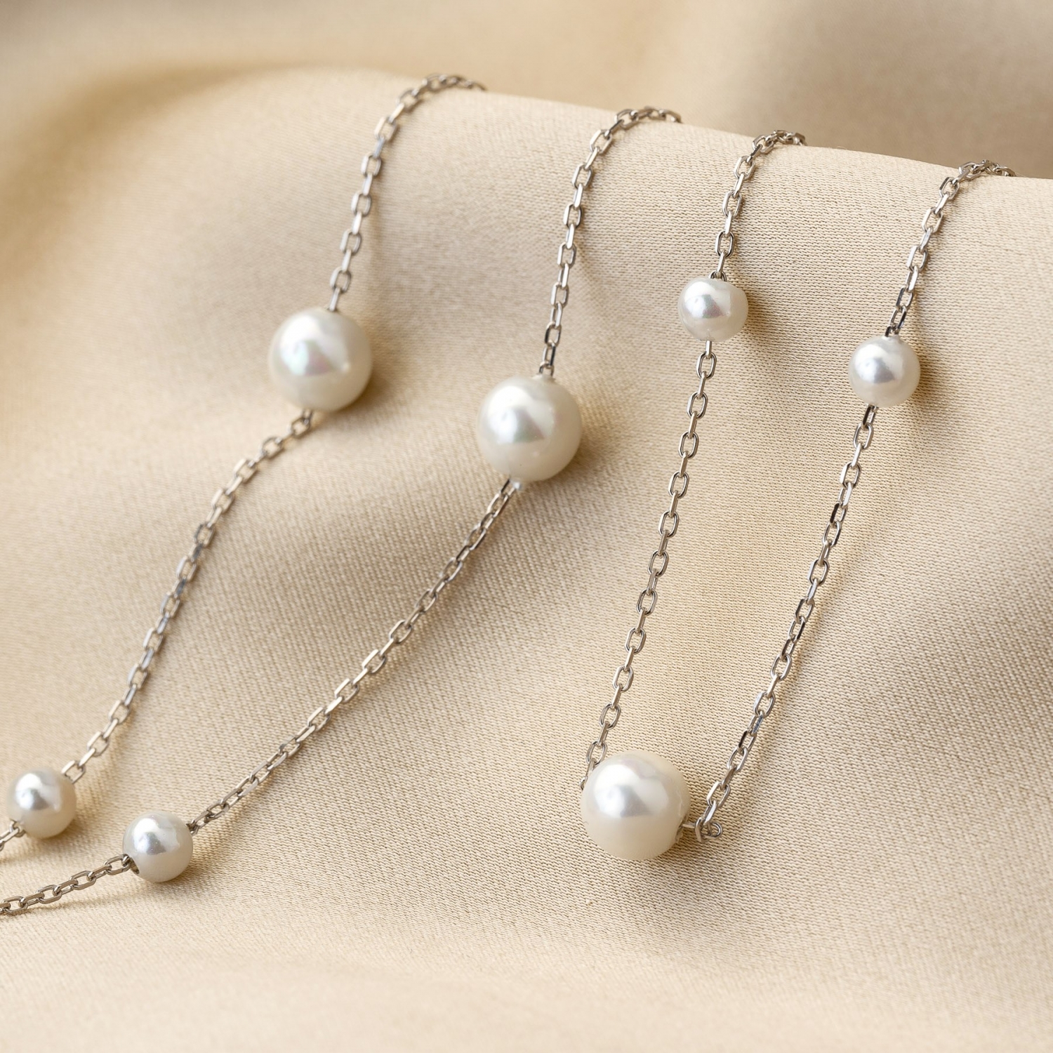 Coliere argint 925 cu perle, pentru femei, Pearl Special Moments