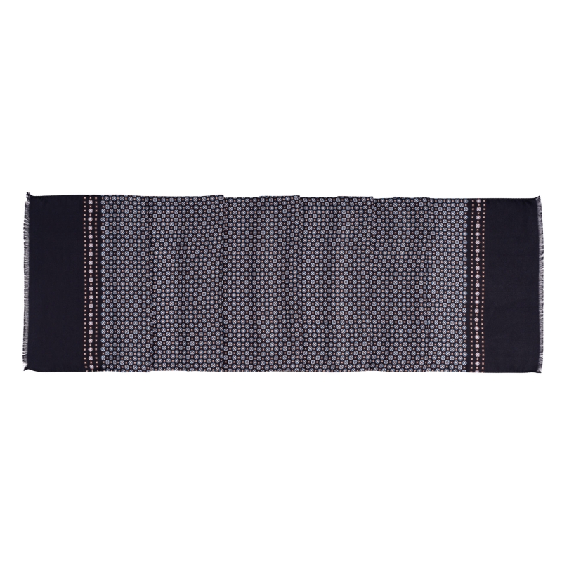 Esarfa matase barbati Uomo Florence dark navy